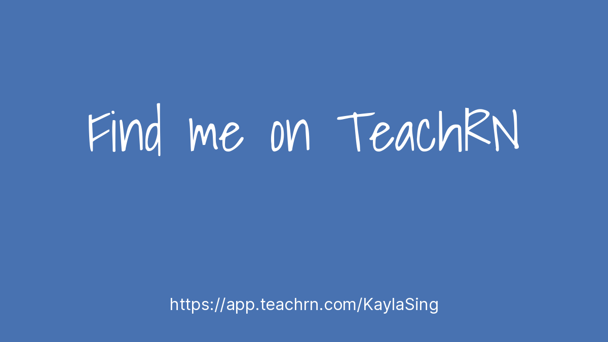 Services by KaylaSing | TeachRN